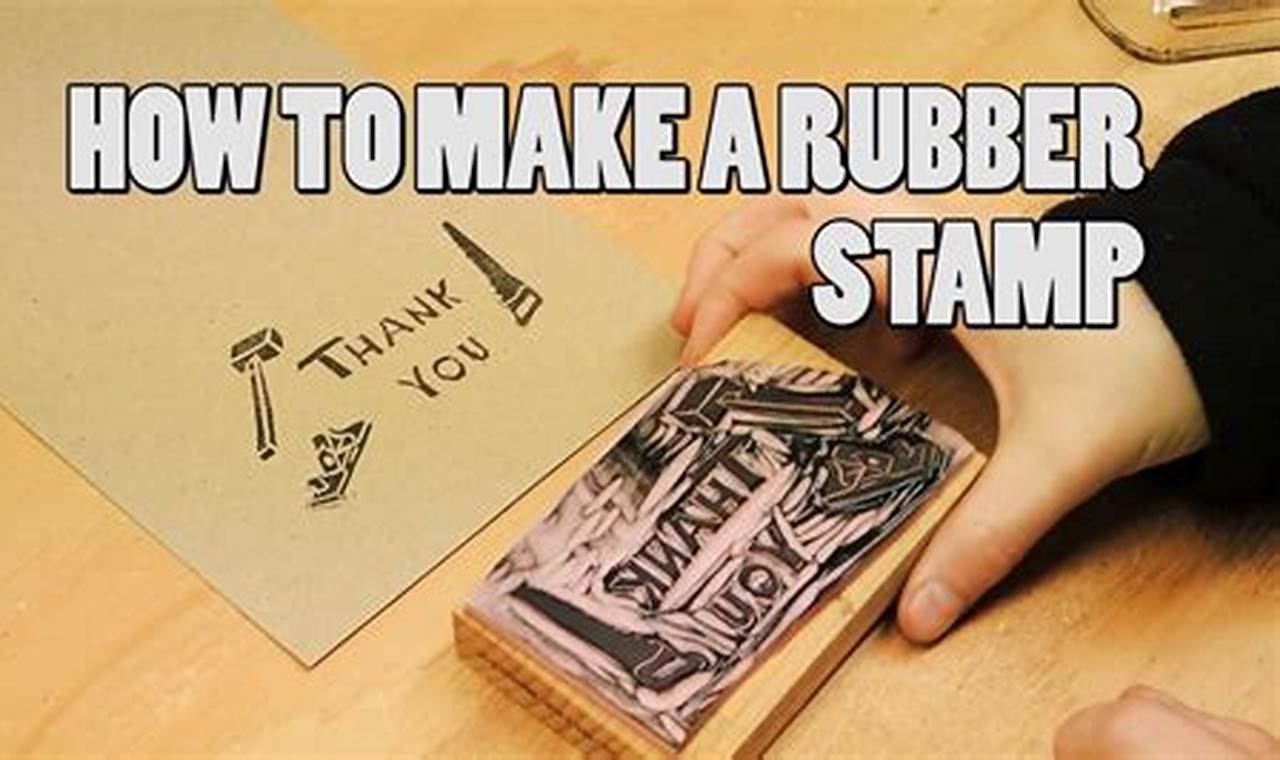 DIY Rubber Stamp Making: Easy Guide & Tips