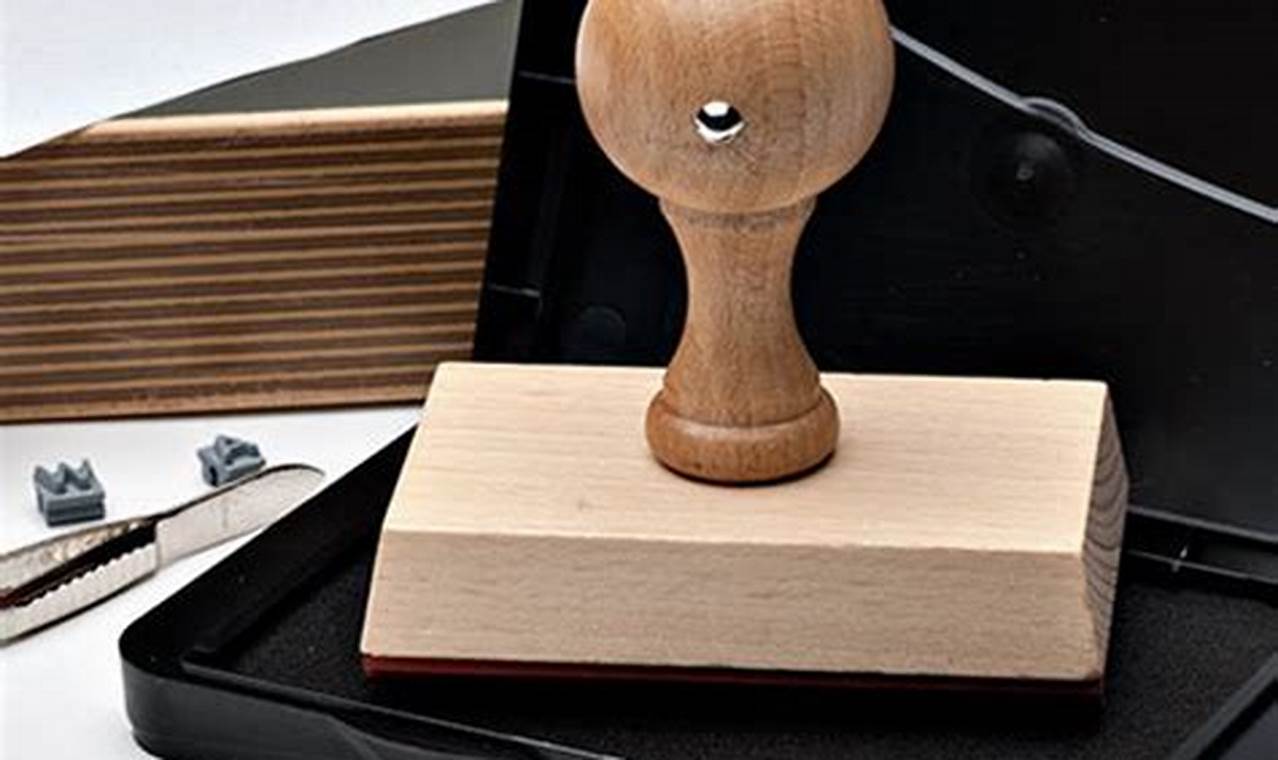 Personalized Custom Stamp & Ink Pad Kits