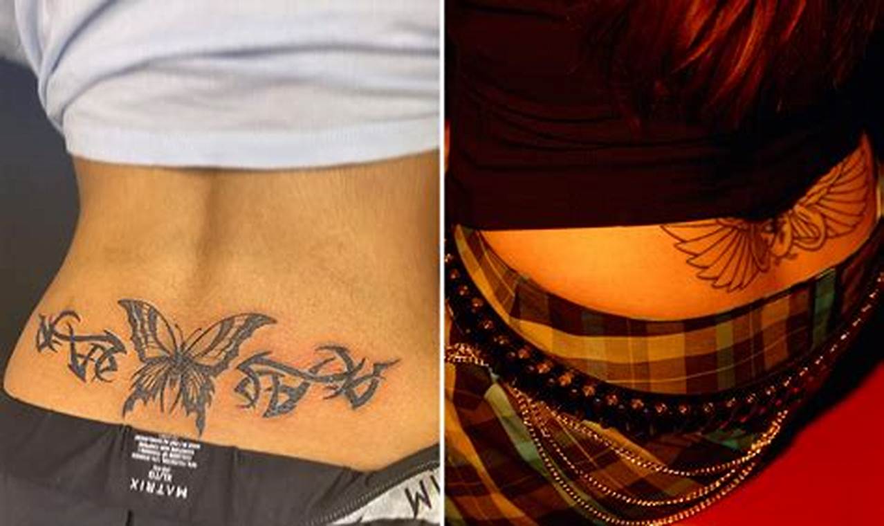 Tramp Stamp Tattoo Designs Goat