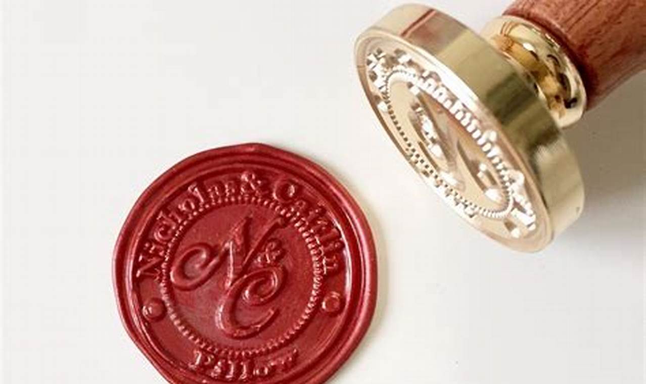 Custom Personal Seal Stamps & Engraving