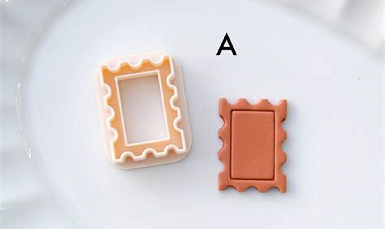 Mini Postage Stamp Clay Cutters & Tools