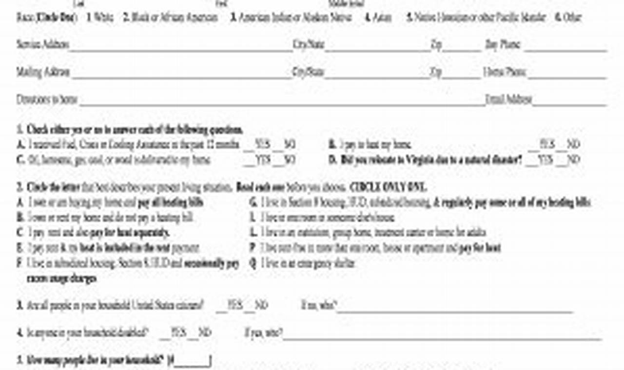 Va Food Stamp Application