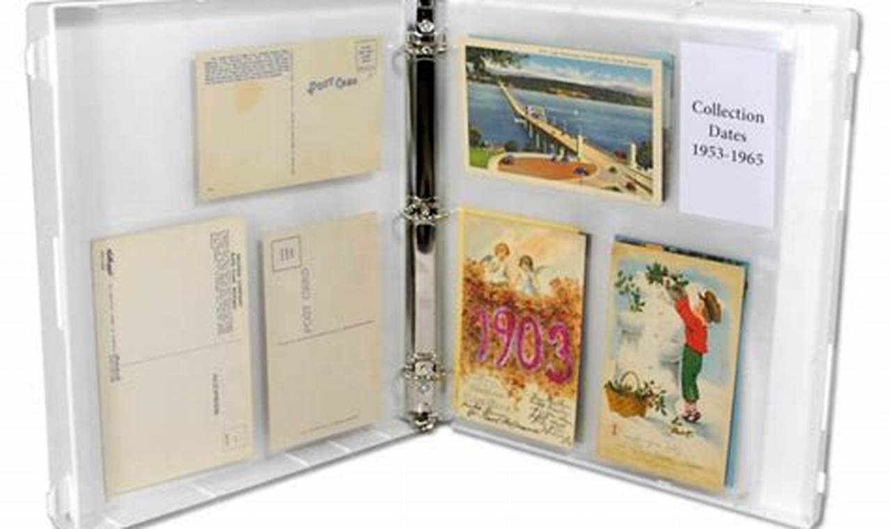 Best Postcard Album Binders for Collectors & Preservation