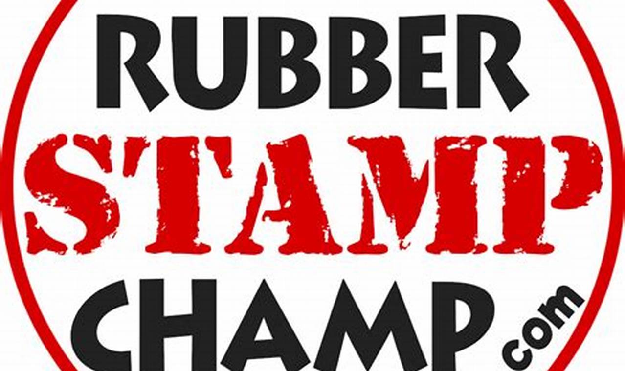 Become a Rubber Stamp Champ: Expert Guide