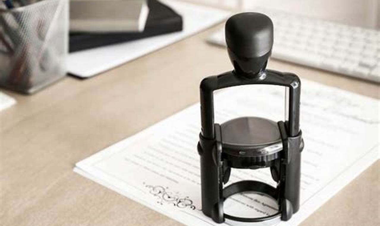 Notary Seal vs. Stamp: What's the Difference?