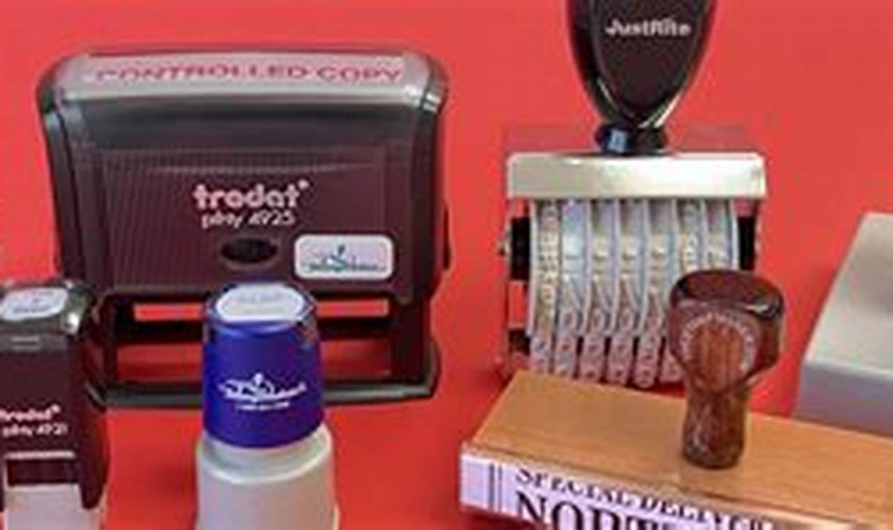 Custom Rubber Stamp Maker | Design & Order