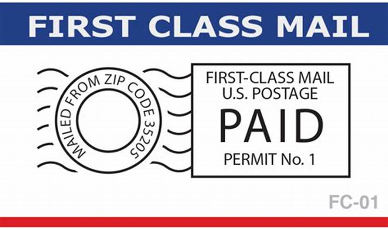 First-Class Stamp Postage: Cost & Uses