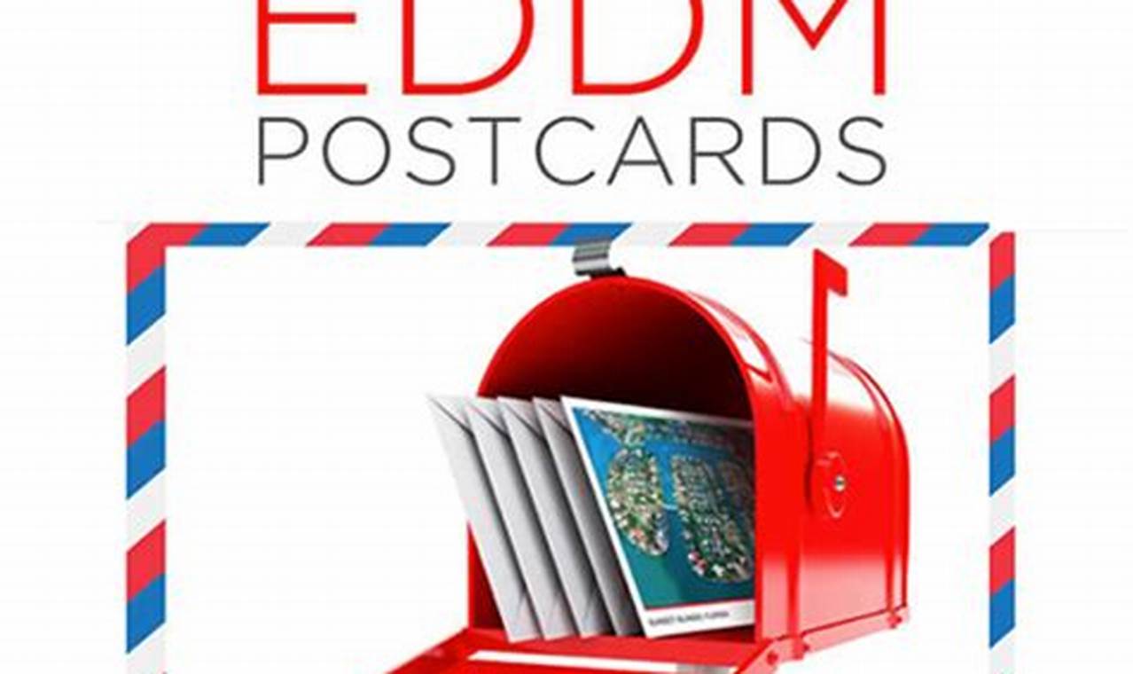 Local EDDM Postcard Printing & Mailing Services