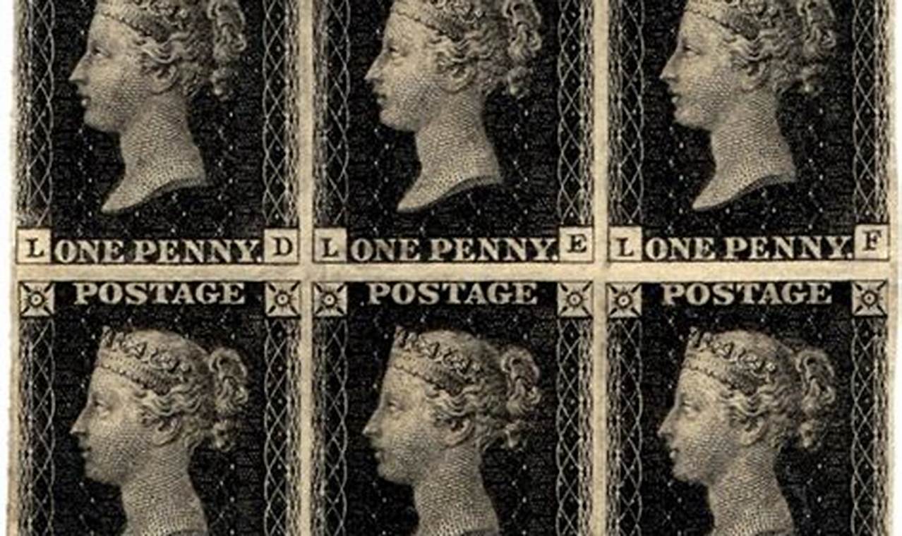 A Brief History of Postage Stamps: From Penny Black to Present