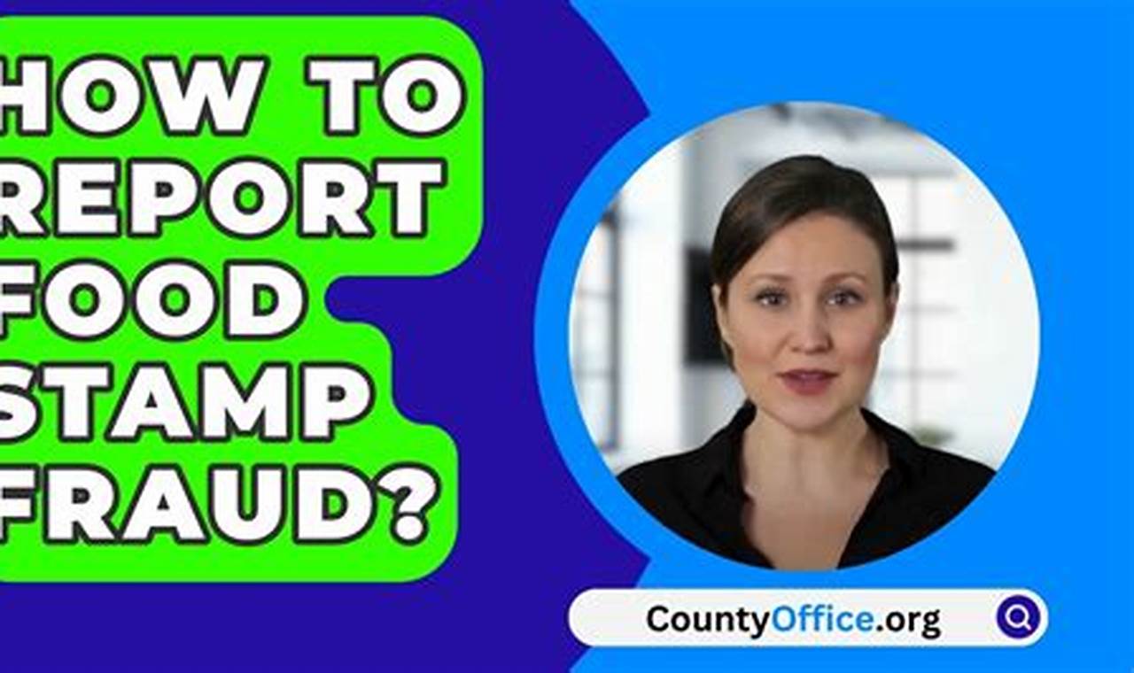 Report Food Stamp Abuse Florida