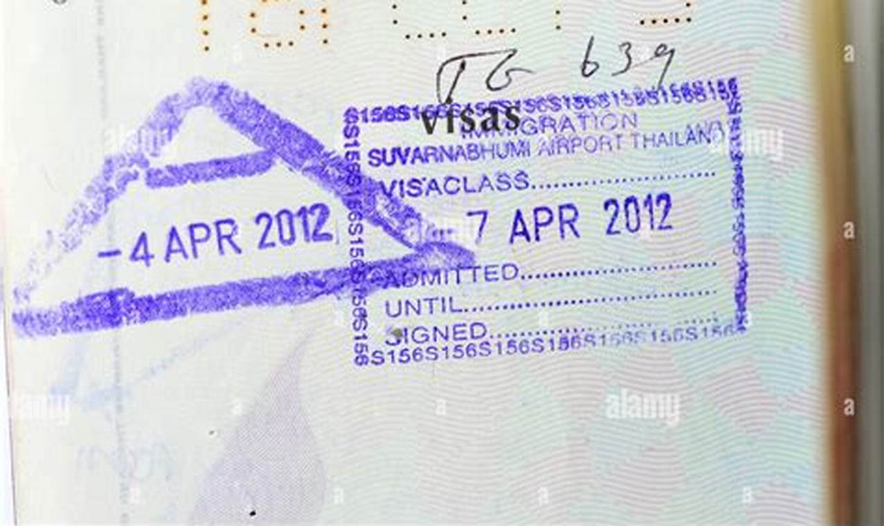 Thailand Passport Stamp: A Guide for Travelers