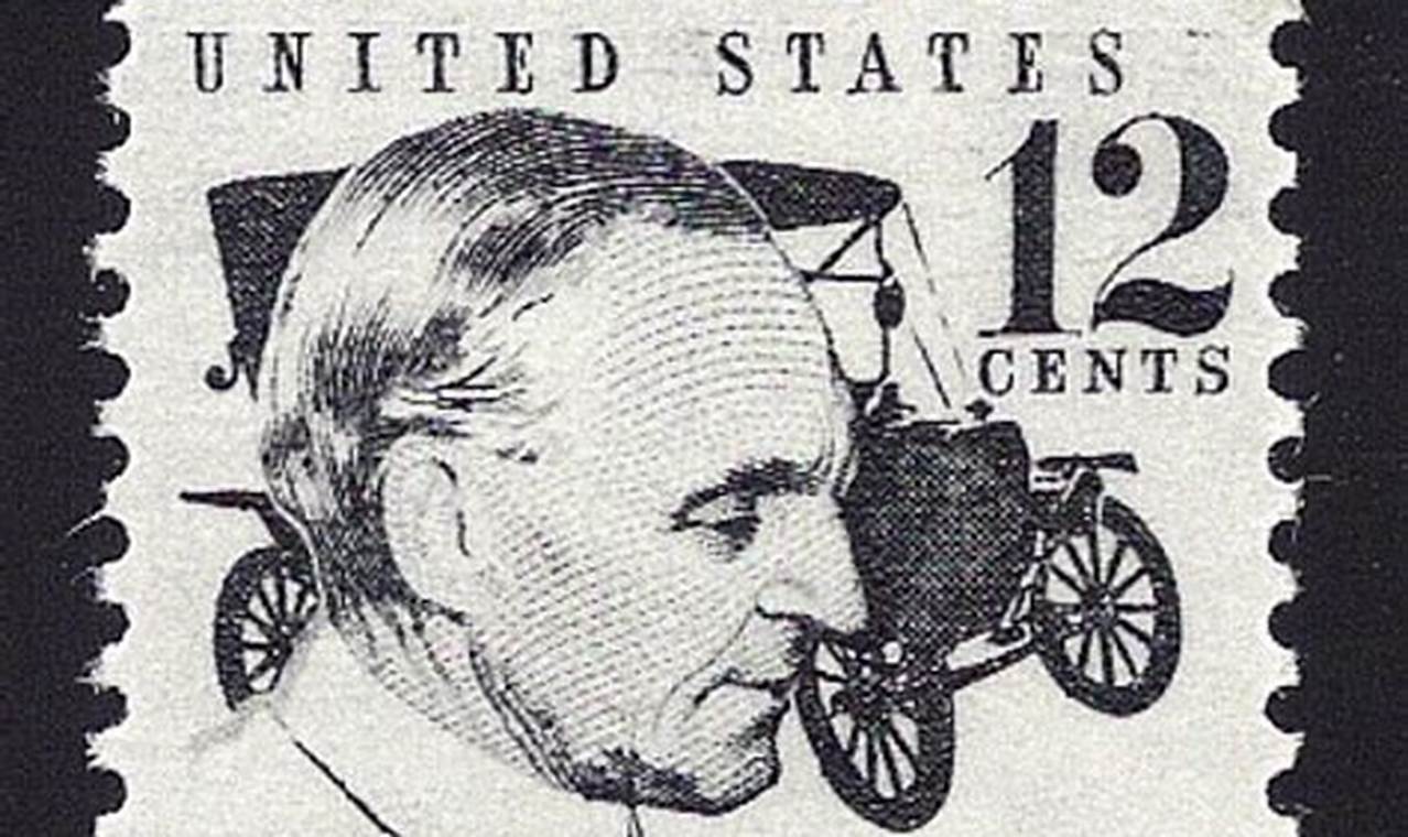 Classic Henry Ford 12 Cent Stamp: A Collector's Guide