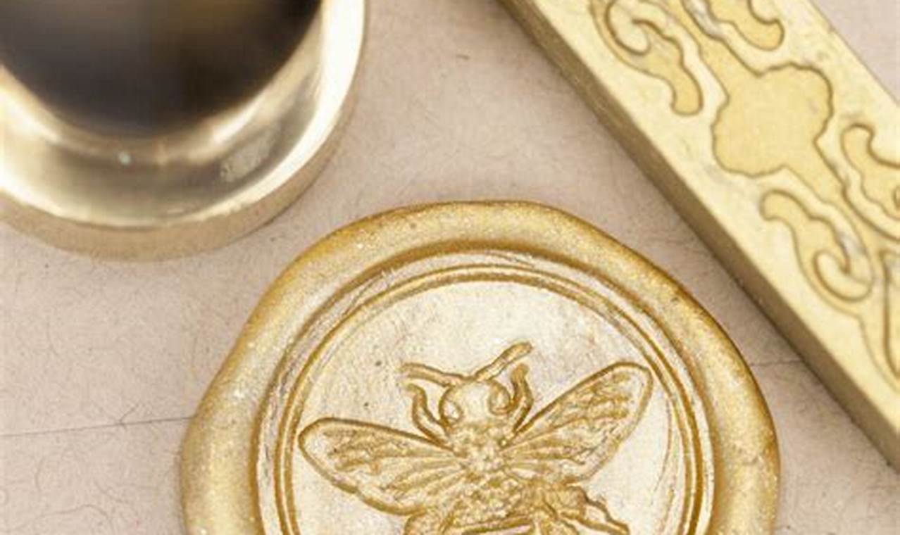 Bee Wax Seal Stamp