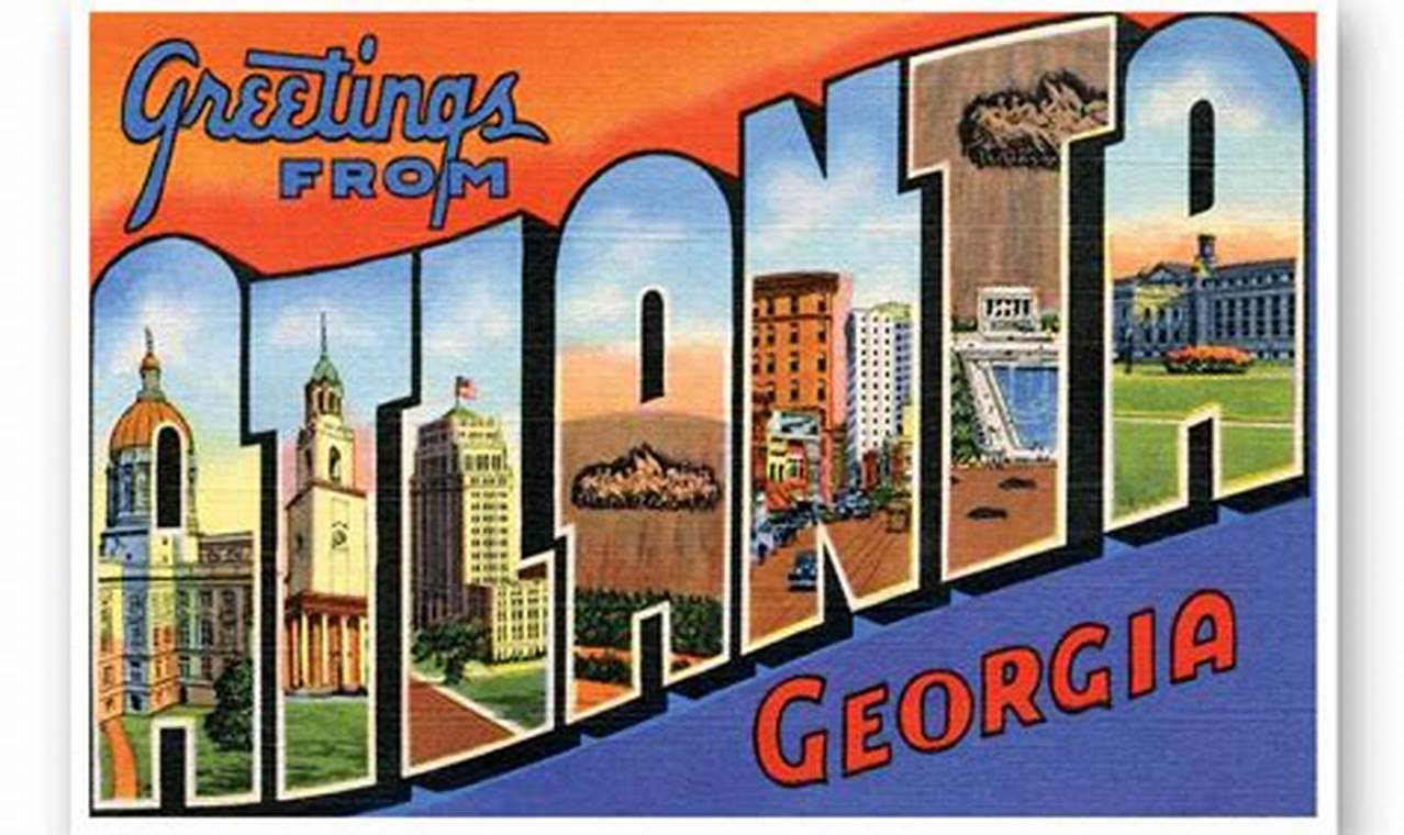 Vintage Atlanta, Georgia Postcards: A Collectible History