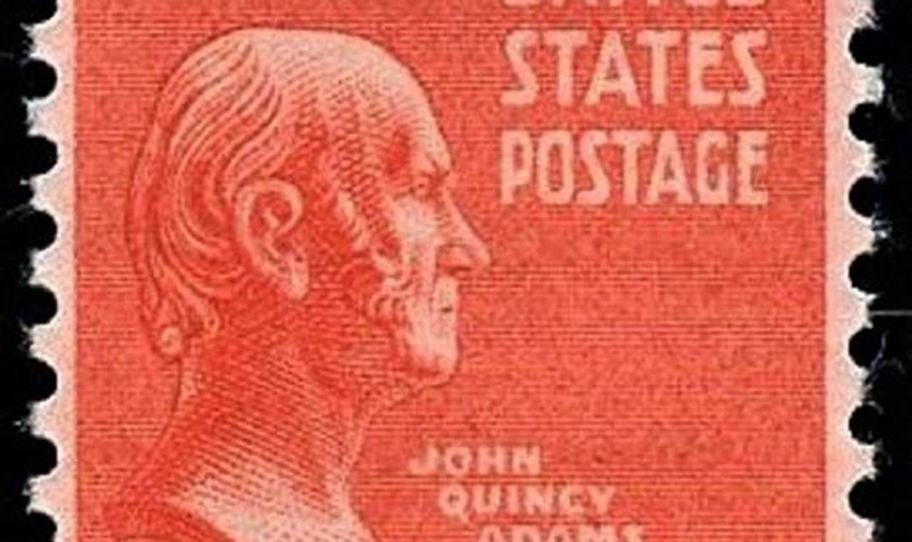 Classic John Quincy Adams 6c Stamp: History & Value