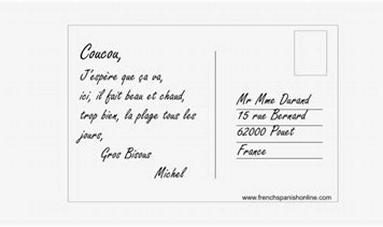 Spanish Postcard: Phrases & History