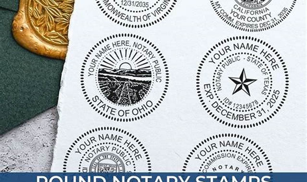 Decoding a Notary Stamp: What's Inside?