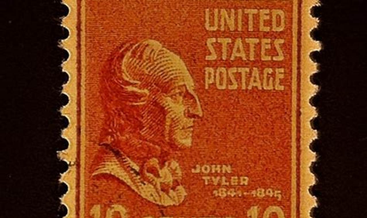 Rare 10 Cent John Tyler Stamp: Value & History