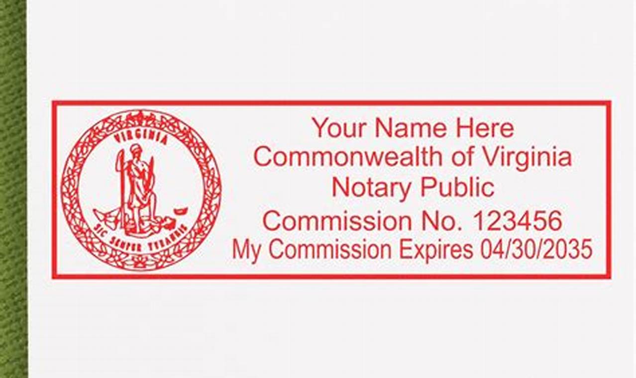 VA Notary Stamp Requirements: A Guide