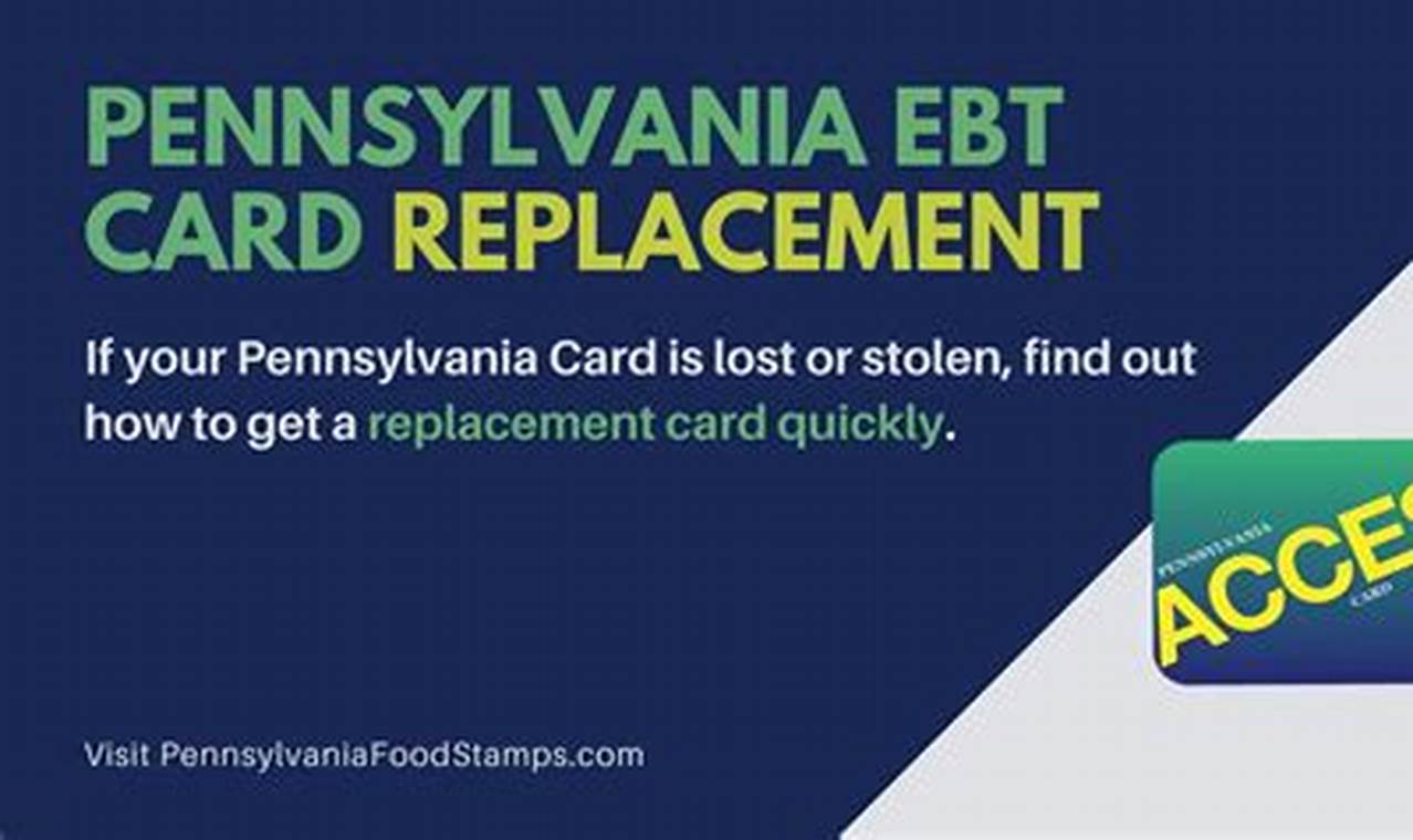 PA Food Stamp Card Guide & Application