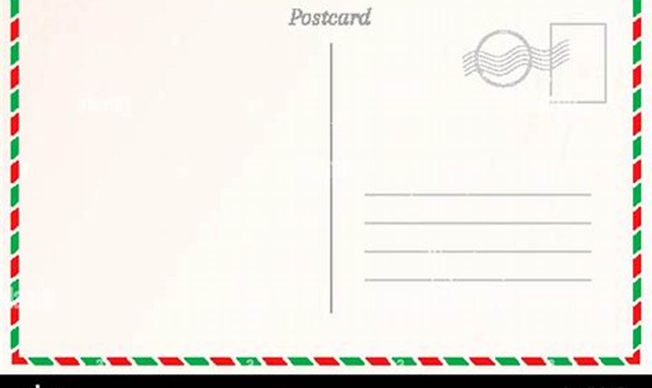 Creative Postcard Back Design Ideas & Tips