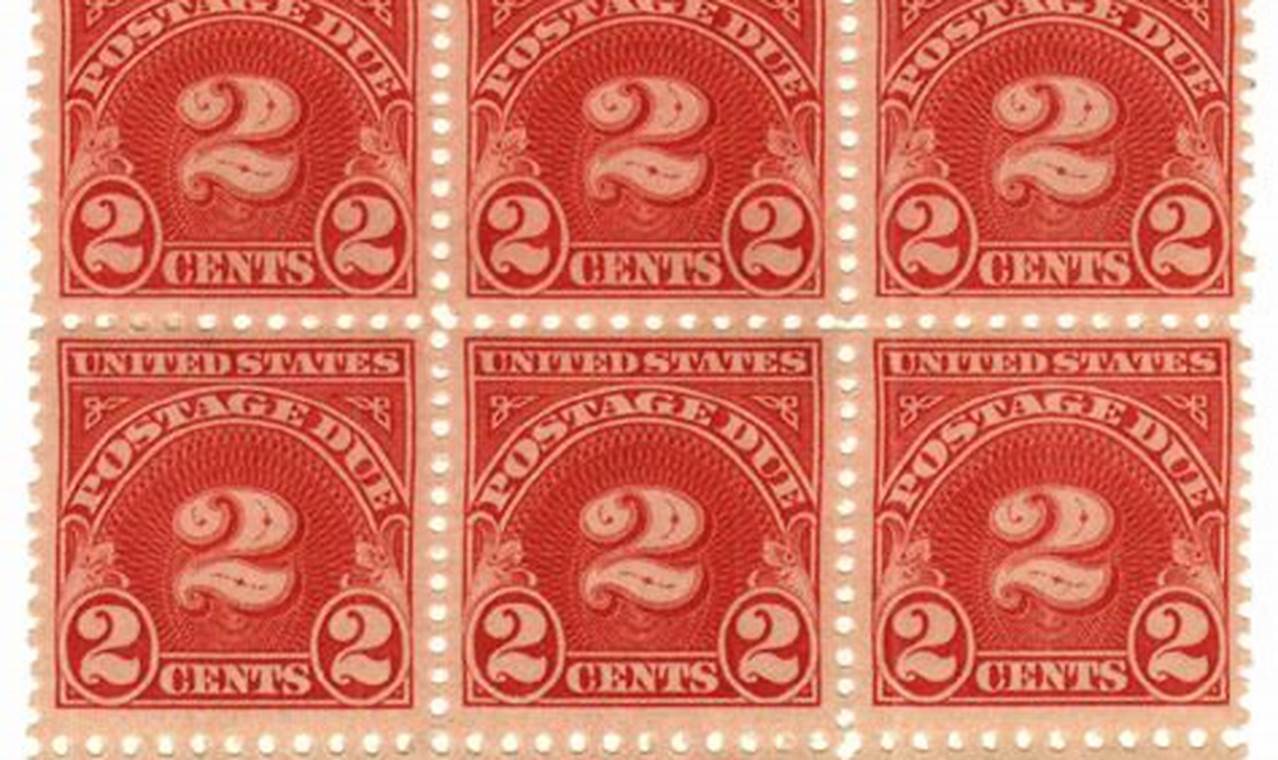 Understanding Postage Due Stamps & Their Uses