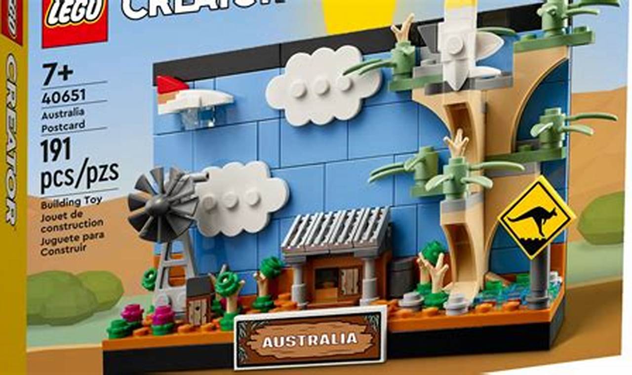 Creative LEGO Postcard Ideas & Designs