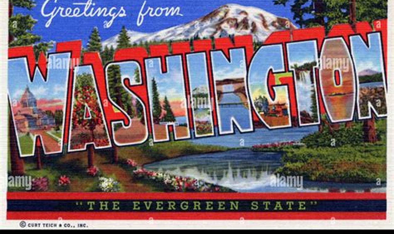 Vintage State Postcards: Collectible Memories