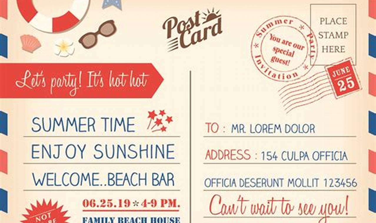 Custom Postcard Sample Designs & Templates