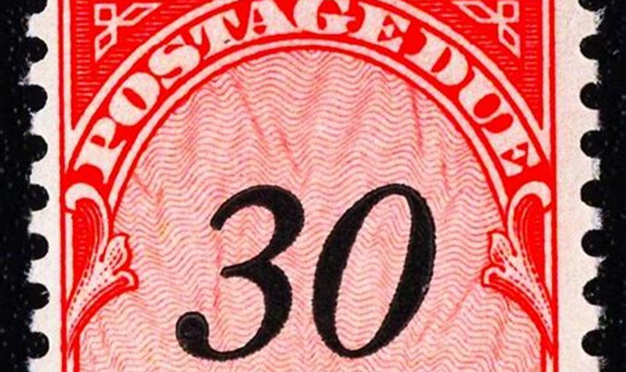 Classic 30 Cent Postage Due Stamps: A Guide