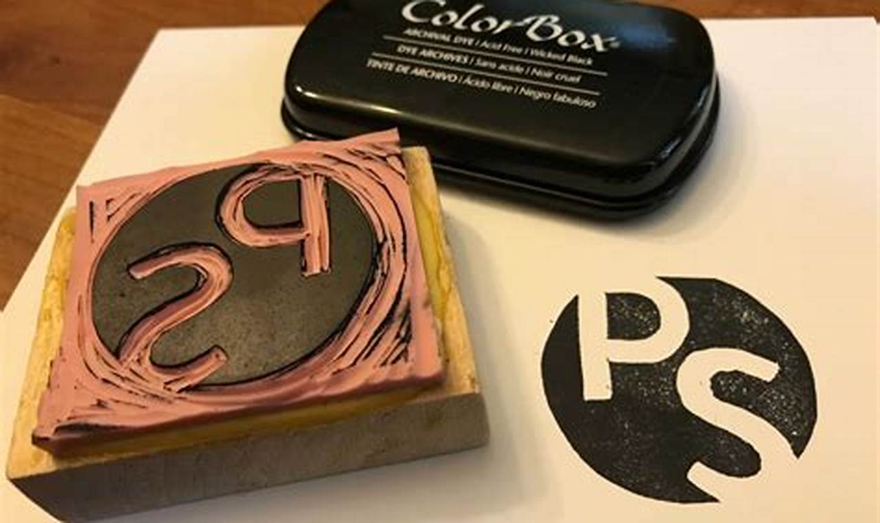 Custom Rubber Stamp Design & Creation Service