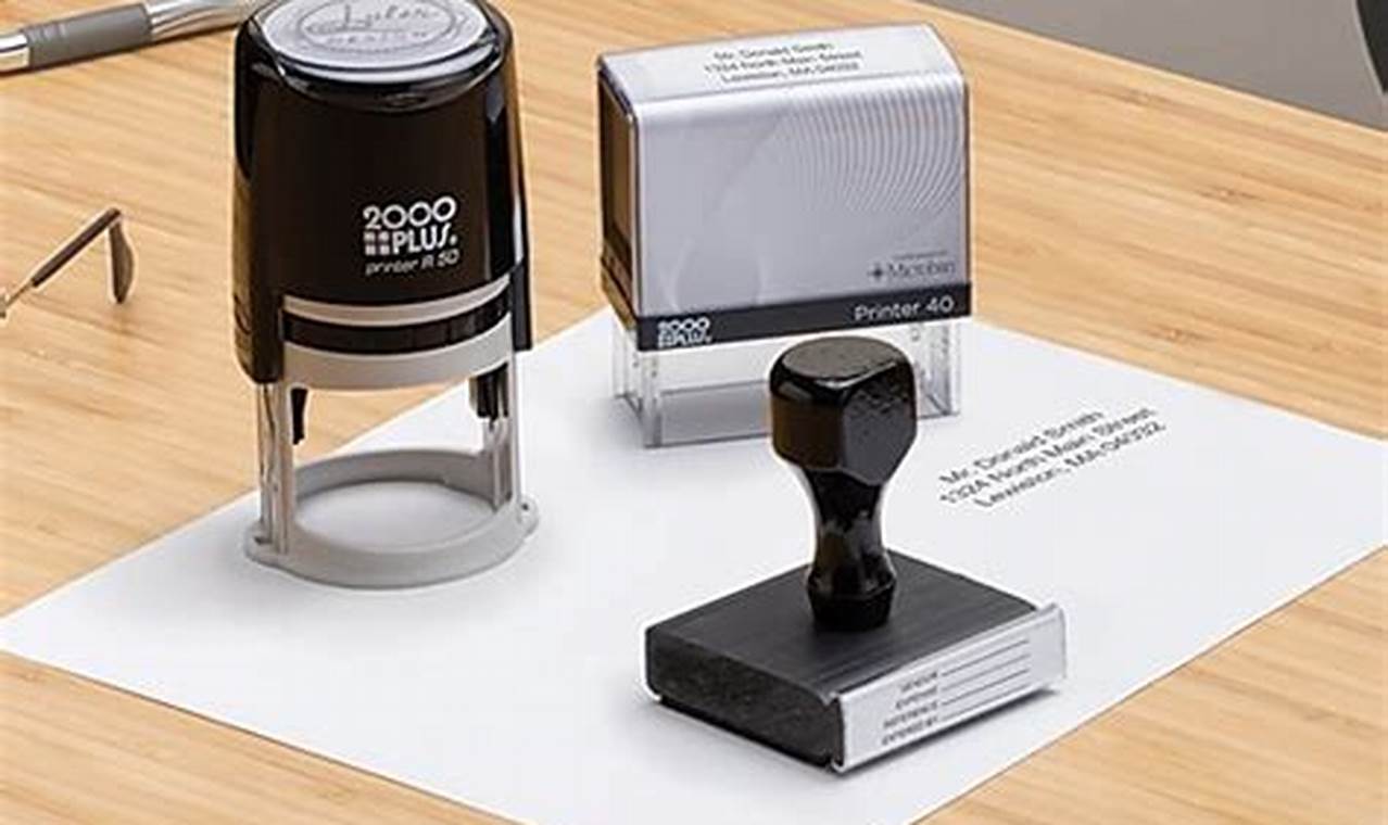 Design Your Custom Stamp | Staples