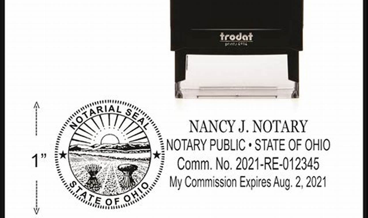 Ohio Notary Stamp Requirements & FAQs