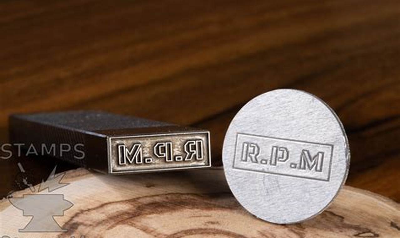 Premium Custom Metal Stamps & Dies