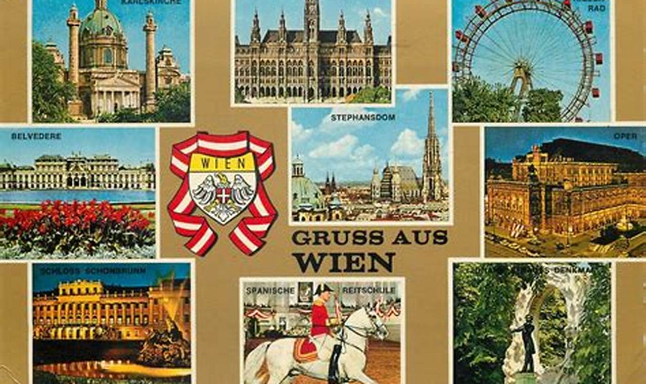 Vintage Vienna Postcards: Memories & History