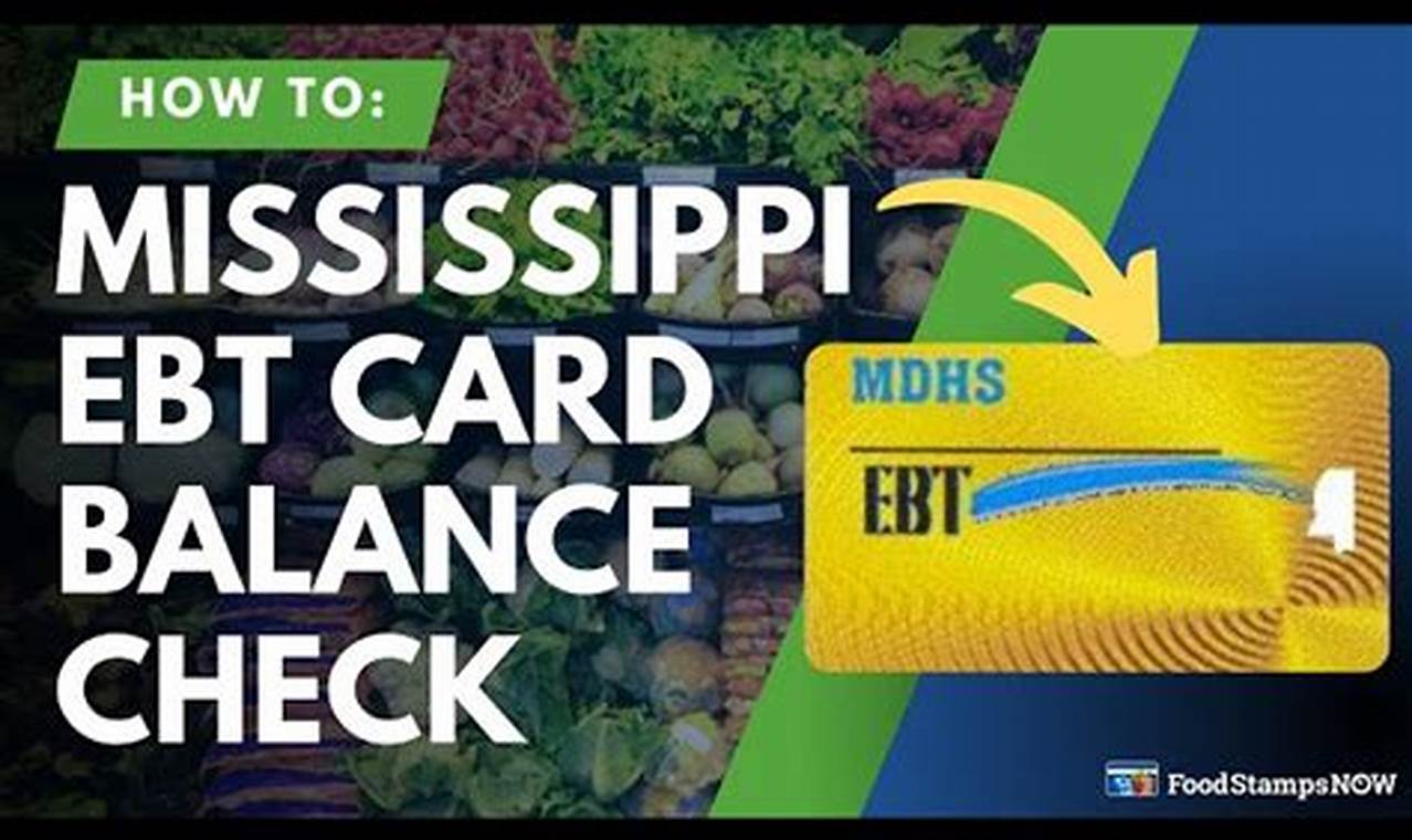 MS Food Stamp Guide: Benefits & Eligibility