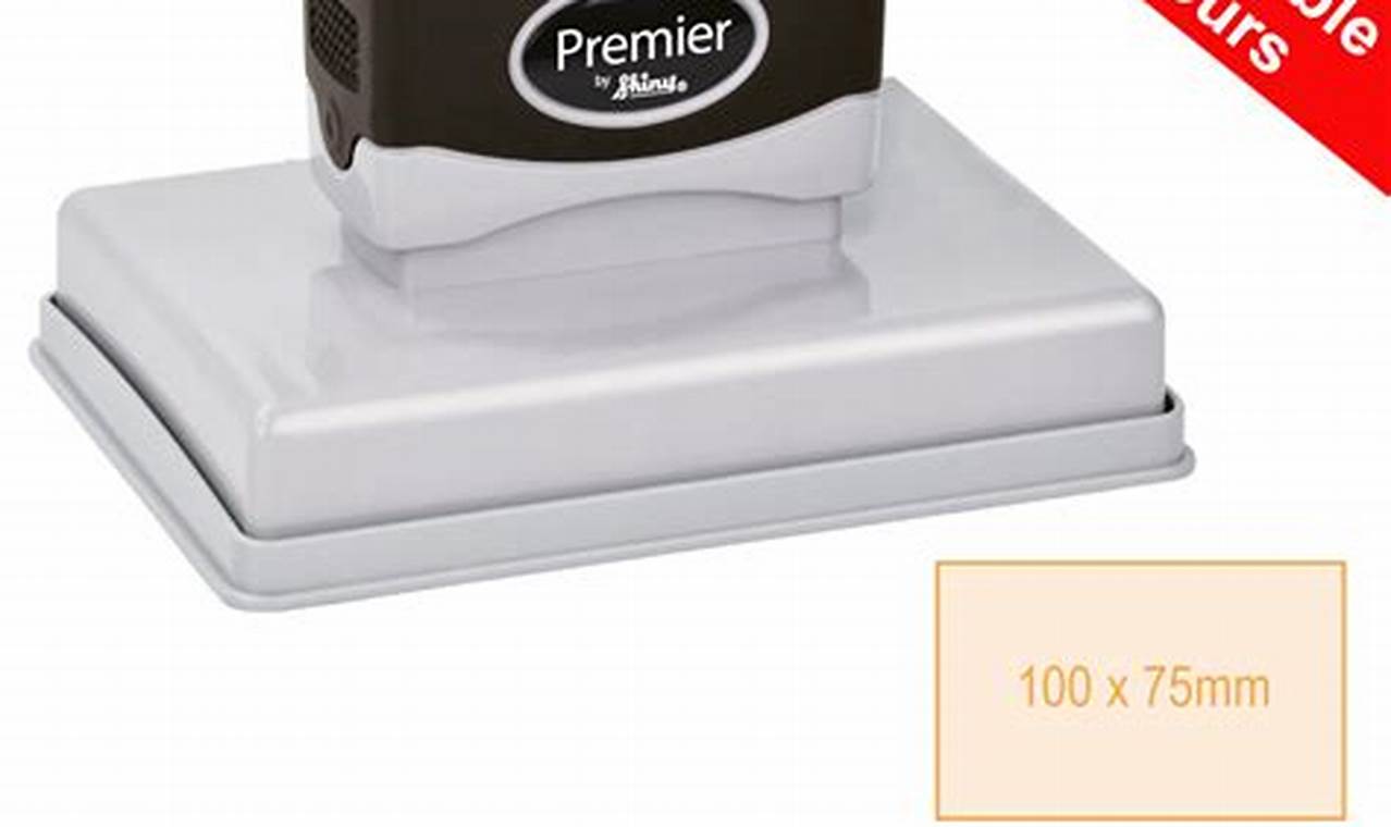 Premium Large Custom Ink Stamps & Seals