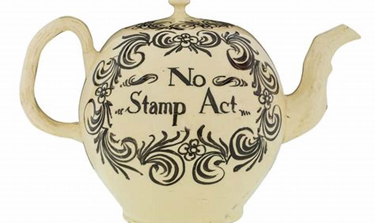The Unsung Teapot: Symbol of Stamp Act Defiance