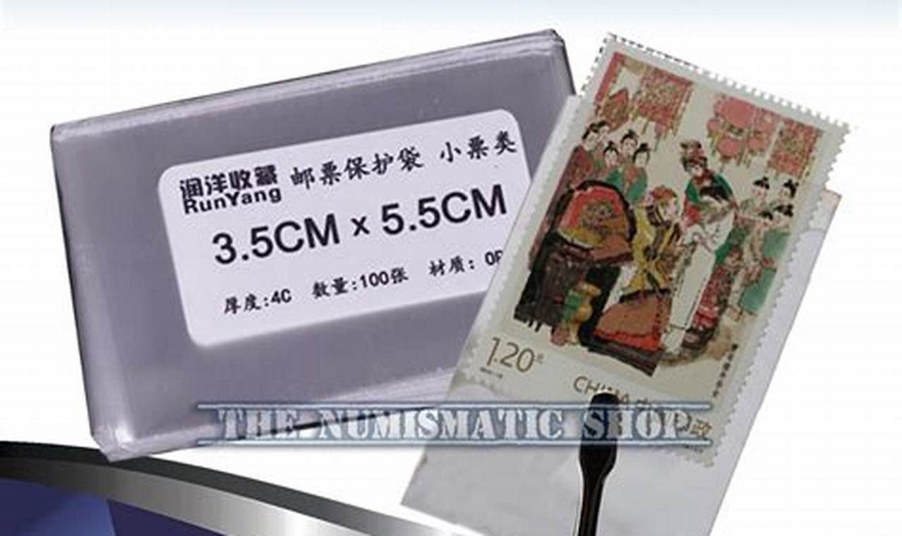 Premium Postage Stamp Sleeves & Protectors