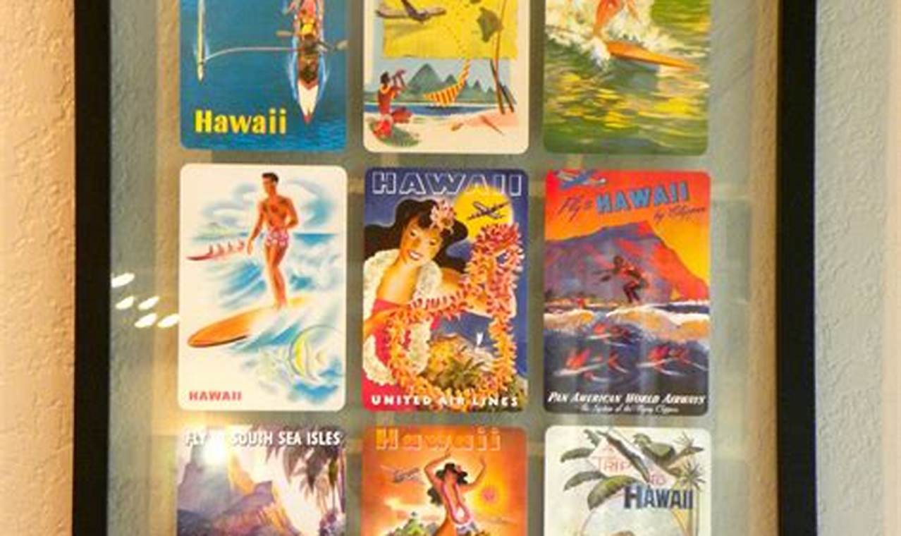 DIY Postcard Wall Art Ideas & Decor