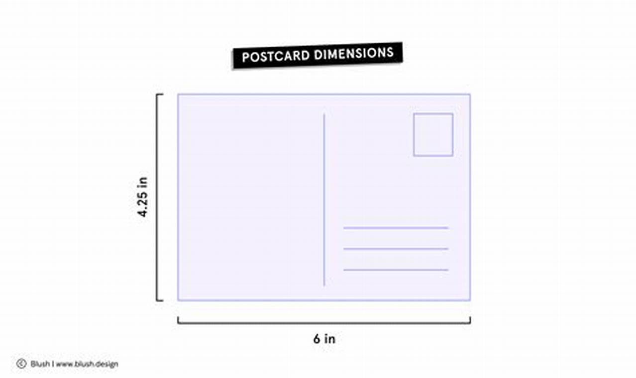 Postcard Stamp Size Guide: Get it Right