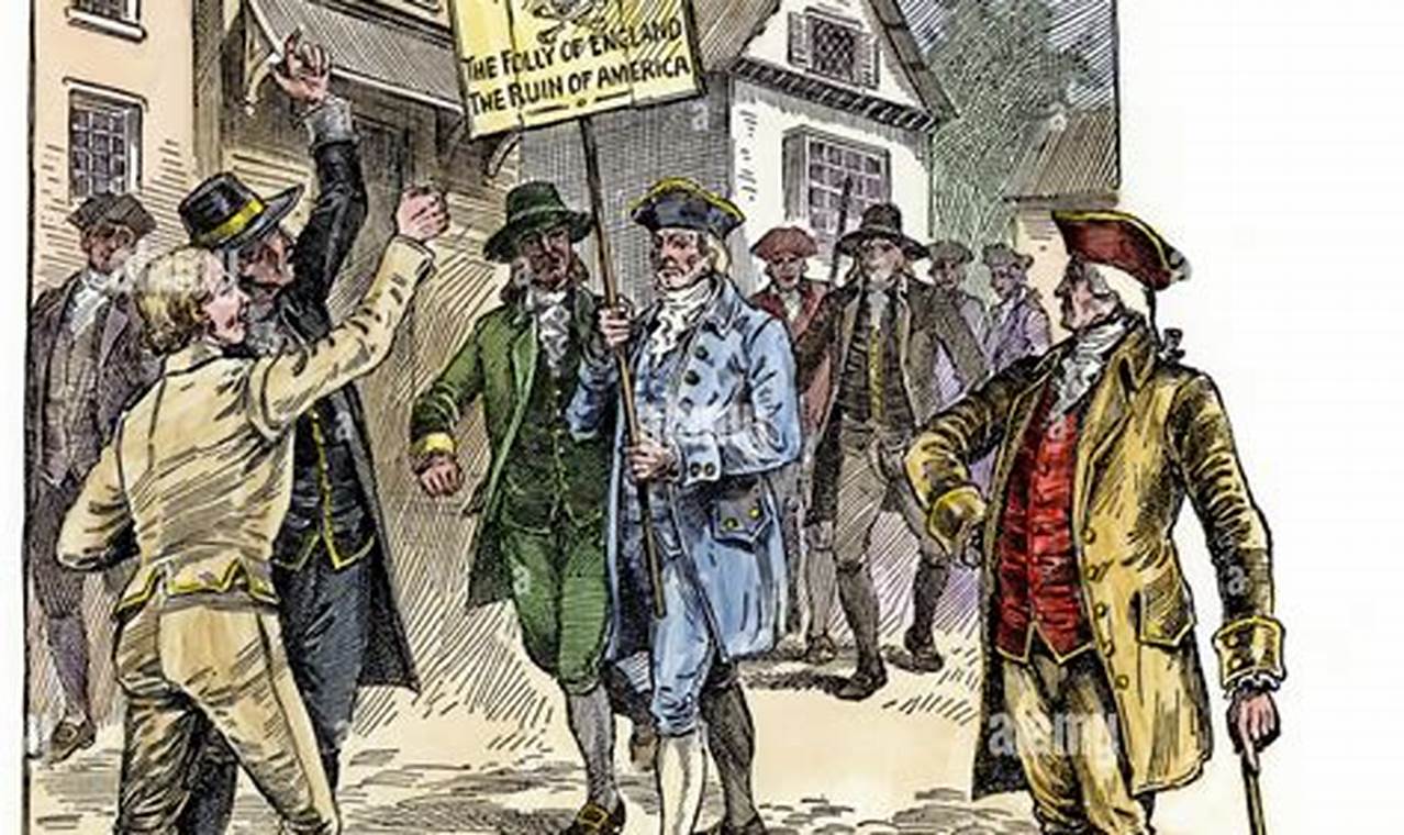 The Stamp Act Boycott: Colonial Resistance
