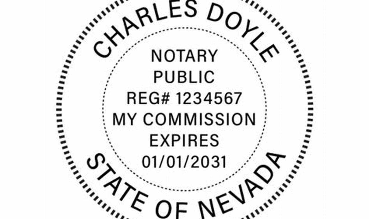 Official Notary Stamp in Nevada: Get Yours Now