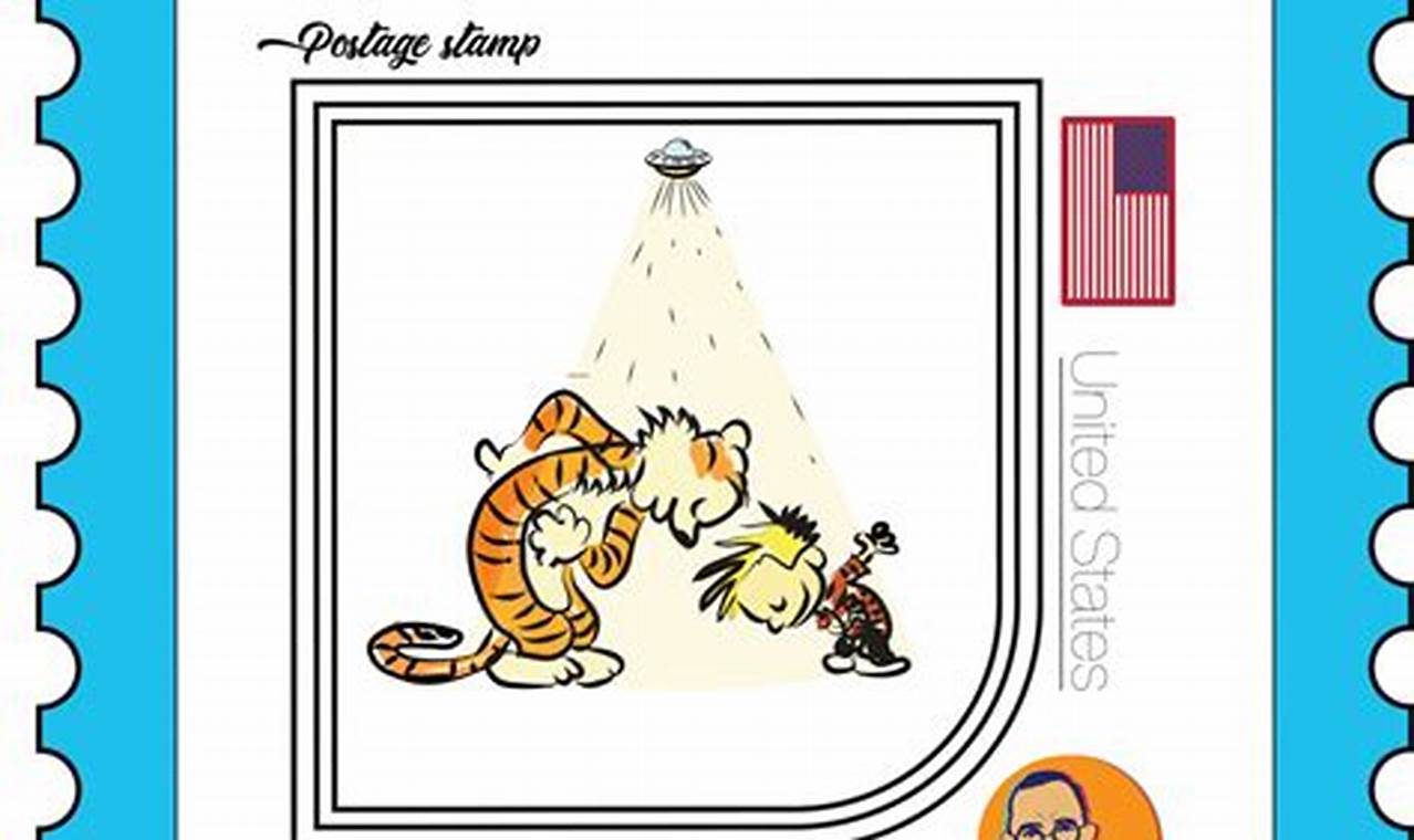 Collecting Calvin and Hobbes Postage Stamps
