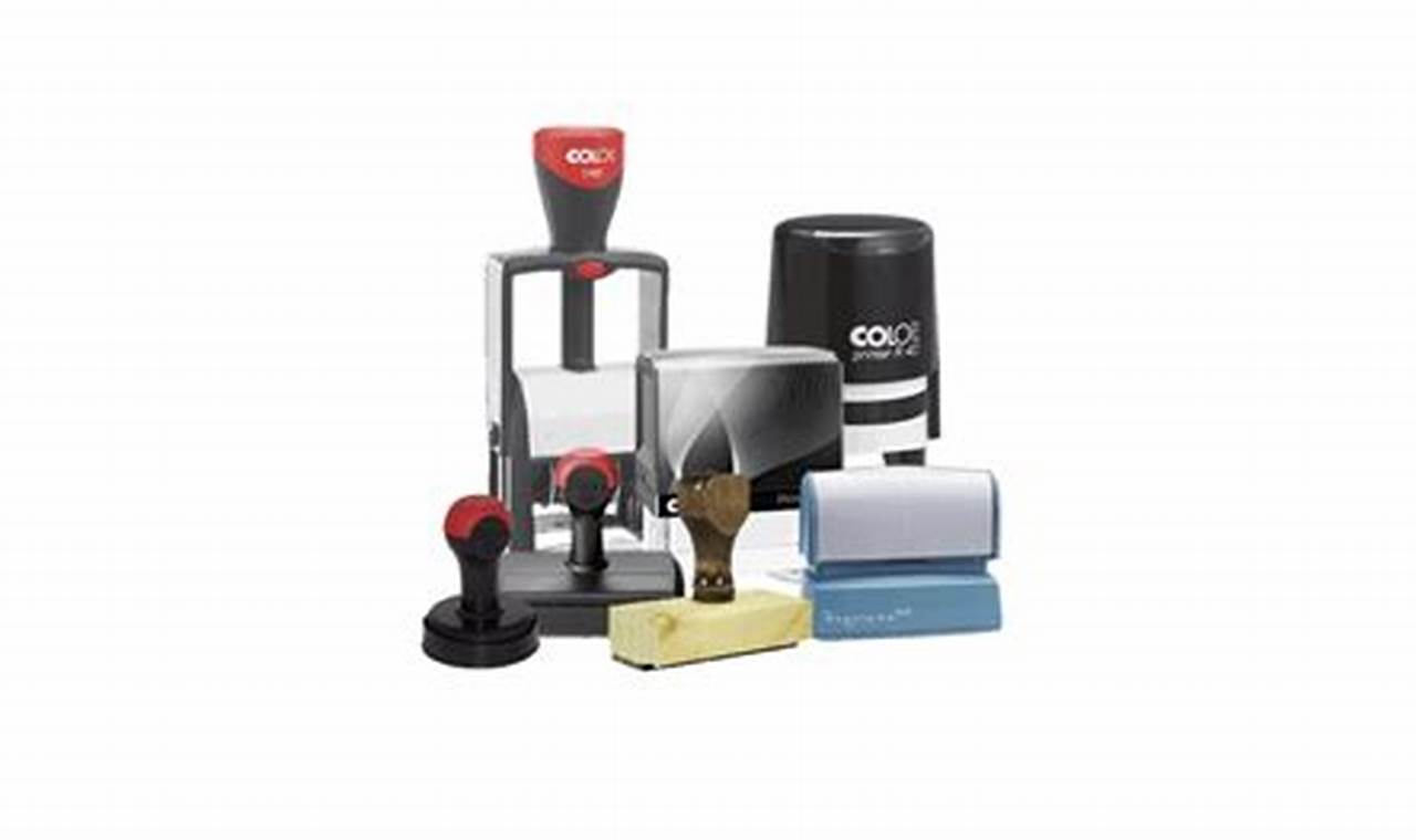 Custom Rubber Stamp Printing & Design Services