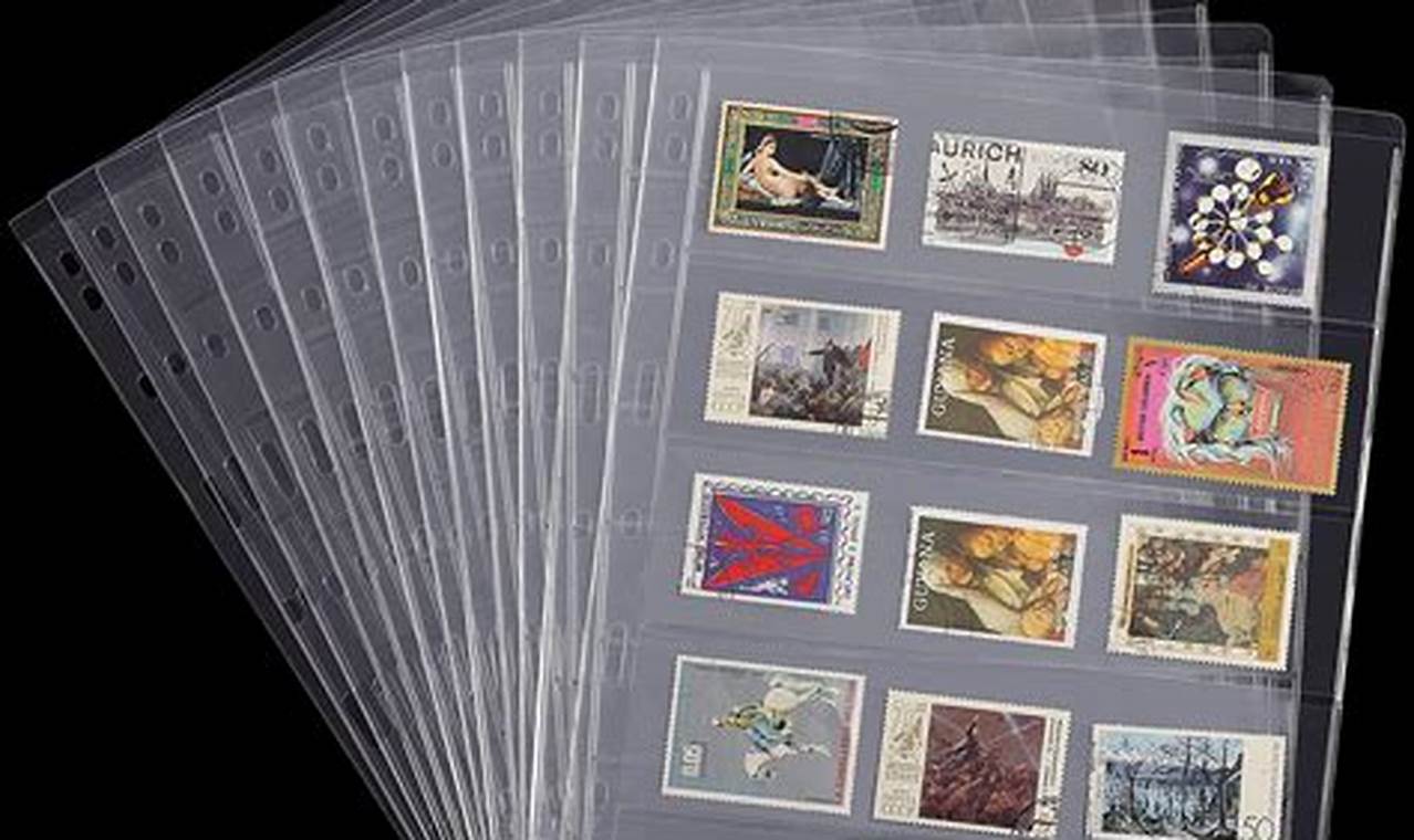 Premium Stamp Collecting Sheets & Albums
