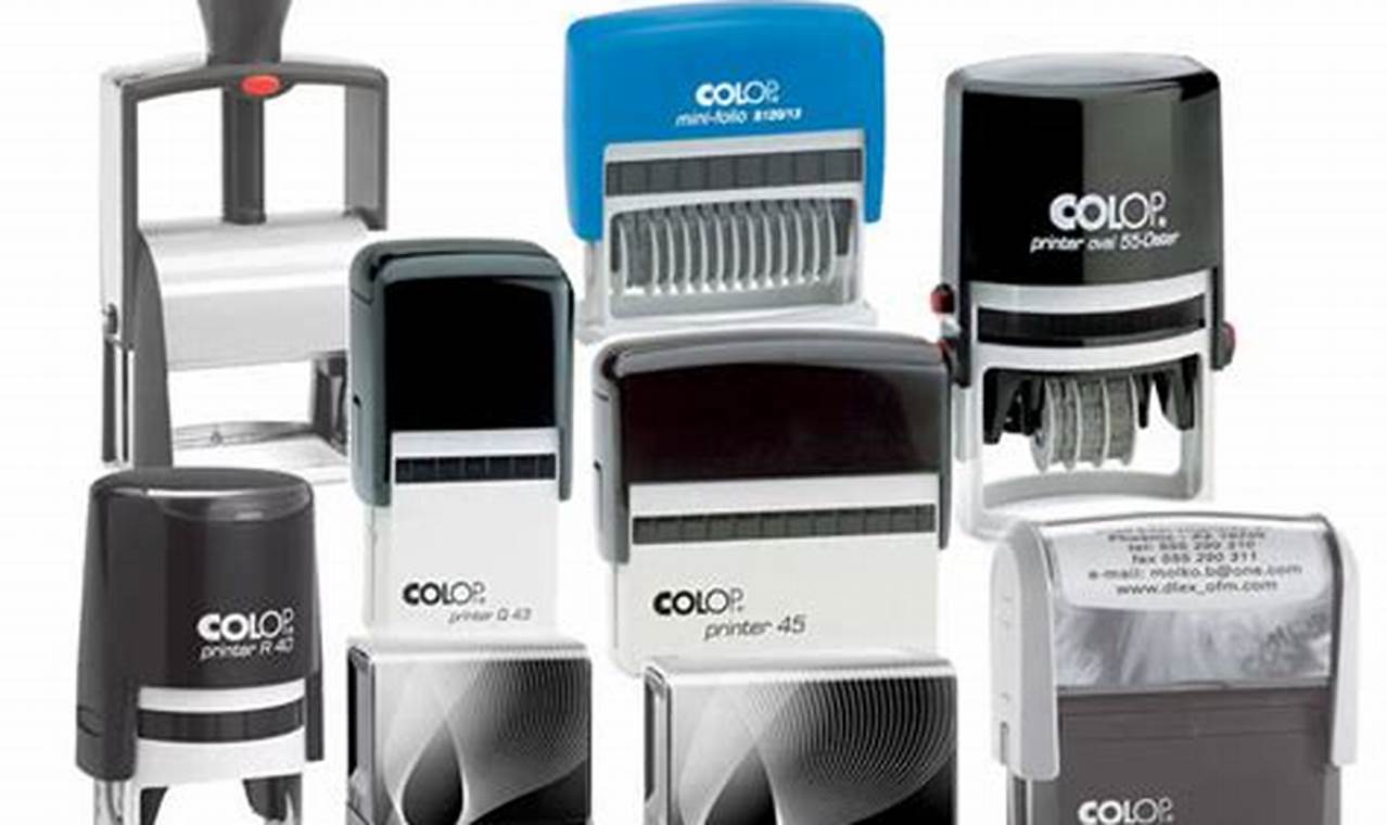 Best Colop Rubber Stamps & Custom Designs