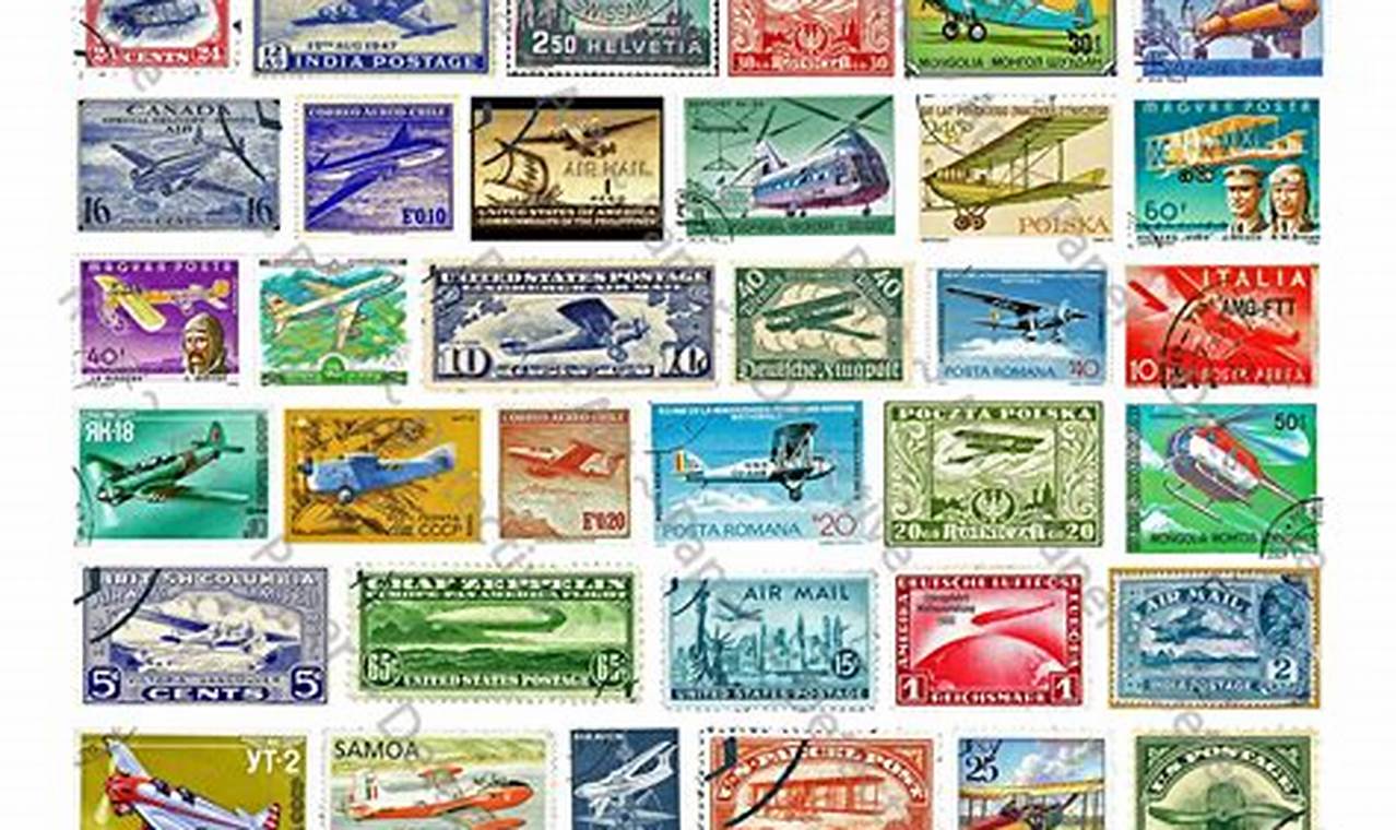 Vintage Postage Stamp Airplanes: A Collector's Guide