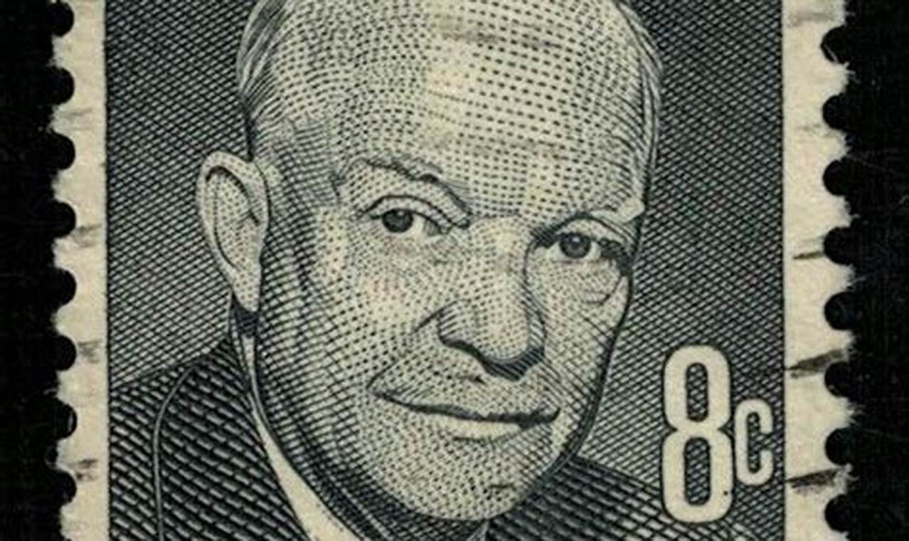 Value of an 8 Cent Eisenhower Stamp: Price Guide