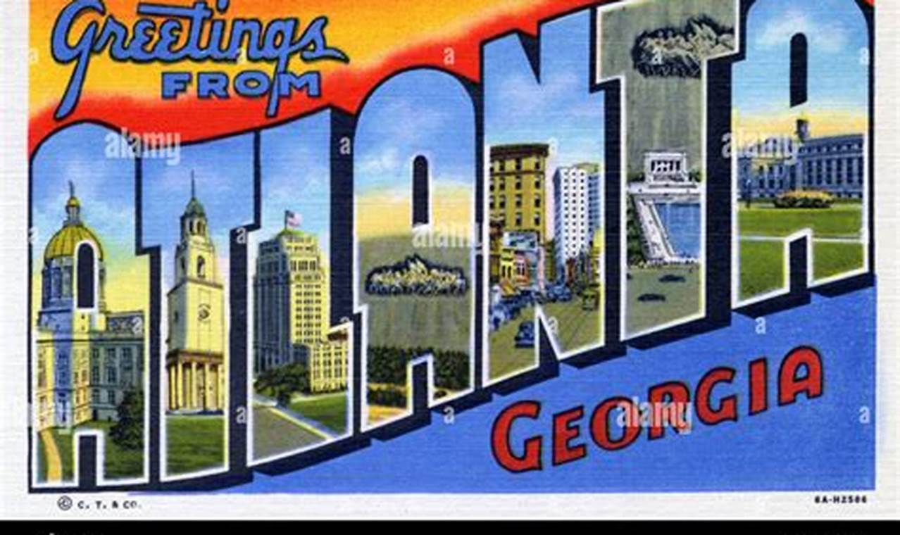 Atlanta Postcard